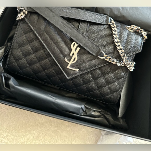 Yves Saint Laurent | Bags | Yves Saint Laurent Envelope Medium Chain ...
